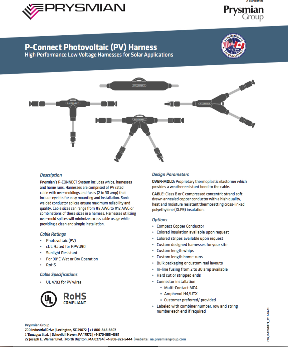 Prysmian Cable Systems - Fiber Optic Cable and Components | Plant Floor ...